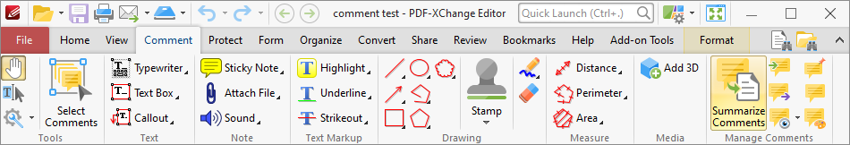 PDF-XChange Co Ltd :: Knowledge Base :: How do I summarize comments in PDF-XChange Viewer and ...